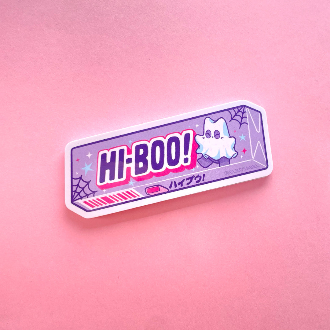 Hi-Boo Candy Sticker – Elrosabel